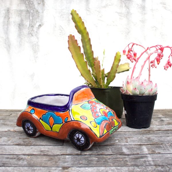 Talavera Car Pot - The Abode SC